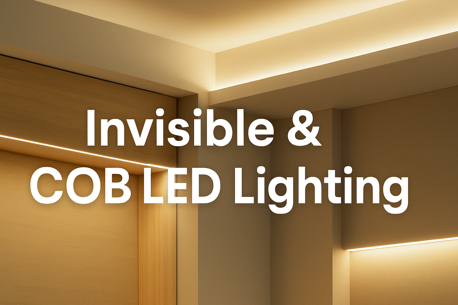 Invisible & COB LED Lighting – Ellumiglow