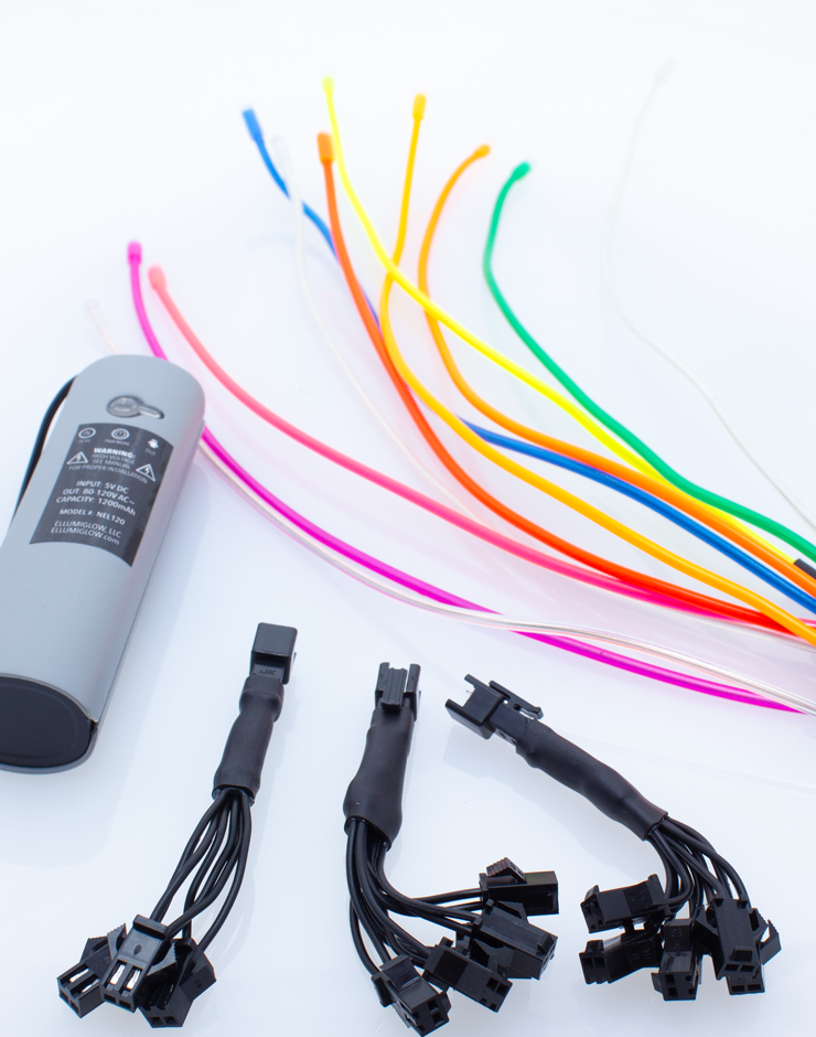 EL Wire Color Evaluation Kit | Great to Test Out The Technology ...